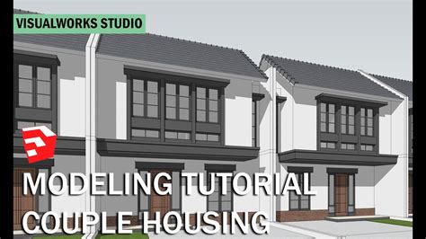 MODELING RUMAH 2 LANTAI SKETCHUP BASIC TUTORIAL YouTube