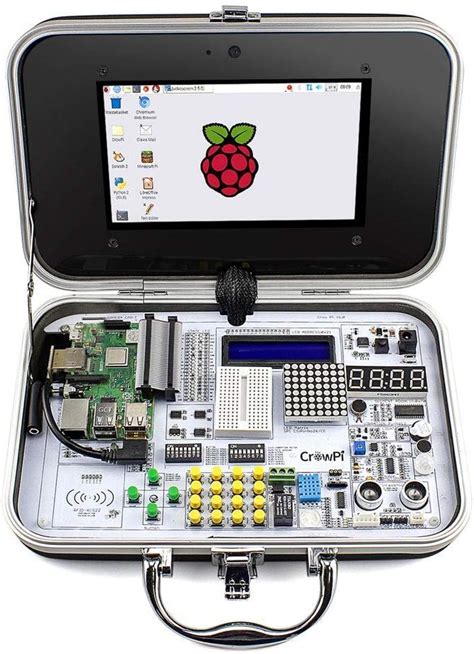 Elecrow Crowpi Raspberry Pi 4 3 B 3b 4b Kit Raspberry Pi