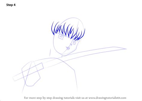 How To Draw Yura From Inuyasha Inuyasha Step By Step DrawingTutorials Com