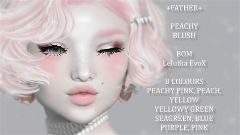 Second Life Marketplace Father Peachy Blush Demo Bomevox