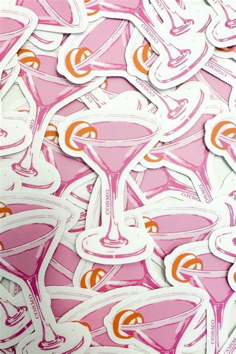 Cosmo Cocktail Sticker Girl Tribe Co