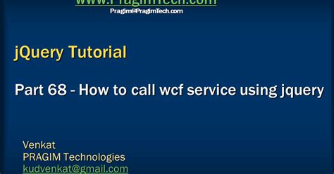 sql server and c video tutorial how to call wcf service using