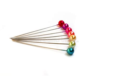 Seven Pins Stock Image Image Of Concept Fashioned Curve 9036021