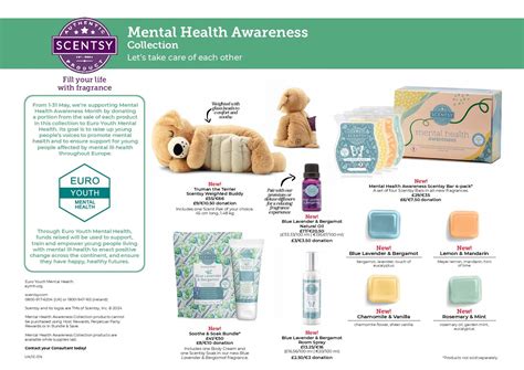 Pre Order Mental Health Awareness Collection Independent Scentsy Uk