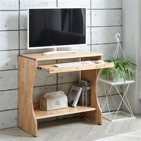 에린 참죽 원목 800 입식 원룸 1인 노트북 데스크탑 컴퓨터 책상 마홀앤 경기포천가구산업협동조합 공식몰