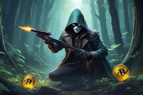 Premium Photo Hacker Hunting For Crypto Currency