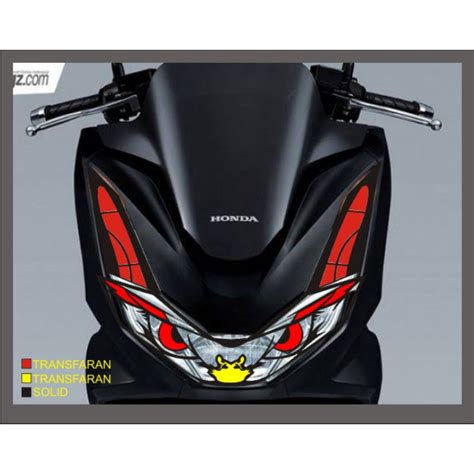 Jual Stiker Lampu Motor Mata Elang Pcx Shopee Indonesia