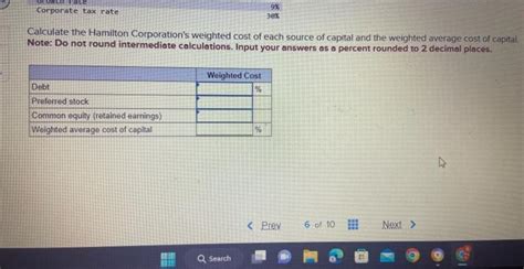 Solved Problem 11 22 Algo Weighted Average Cost Of Capital Chegg