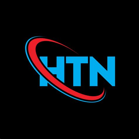 Htn Logo Htn Letter Htn Letter Logo Design Initials Htn Logo Linked