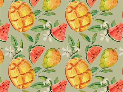 Rwraps™ Juicy Sweet Fruit Salad Vinyl Wrap Fruit Print Car Wrap Film