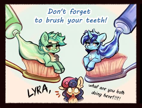 Bon Bon Бон Бон Minuette Colgate Lyra Heartstrings Mlp Art