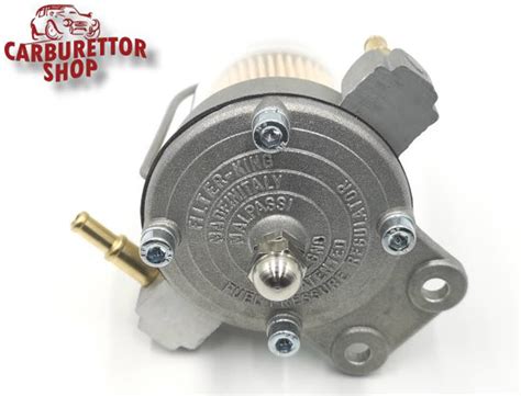 Malpassi Filter King Fuel Filter And Pressure Regulator 67mm With Glass