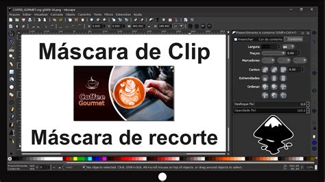 Inkscape Powerclip Máscara De Recorte Youtube