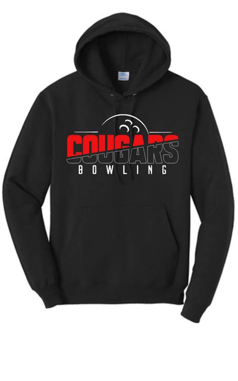 Cougars Bowling Hoodie Sisters Embroidery