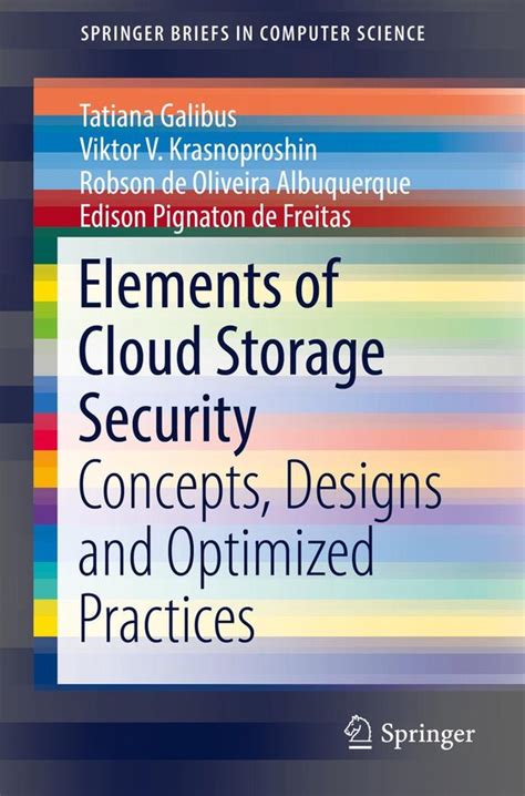 springerbriefs in computer science elements of cloud storage security