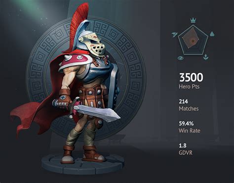 Moba Game Ui Mockup Character Design 1 Images Behance