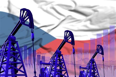 유 정의 산업 그림 플래그 배경에 체코 석유 산업 개념 3 차원 일러스트 레이 션 0명에 대한 스톡 사진 및 기타 이미지 0명 가솔린 공장 산업 건물 Istock