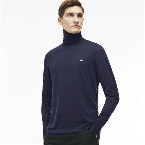 Pull Col Roule Lacoste Homme