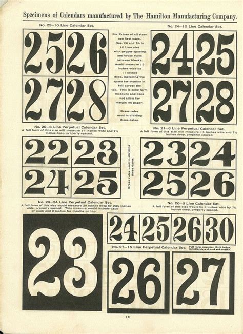Vintage Fonts Vintage Lettering Numbers Font