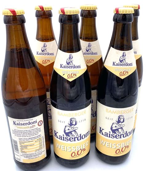 6 Flaschen Kaiserdom Weissbier Alkoholfrei Biershop Bamberg