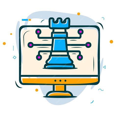 Premium Vector Reinforcement Learning Models Trained Play Chess