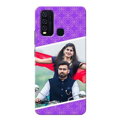 Buy Vivo Y Mobile Back Covers Online Violet Pattern Design