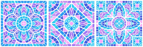 Ancient Mosaic Ceramic Tile Pattern Background Mosaic Glass Medley Background Image For Free