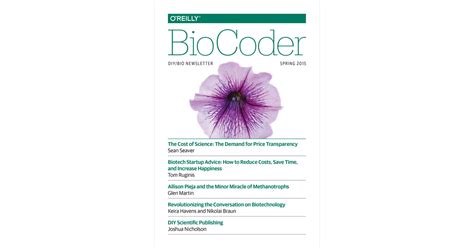 2 Bioinformatics For Aspiring Synthetic Biologists Biocoder 7 Book