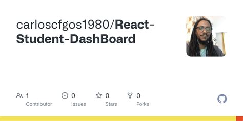 Github Carloscfgos React Student Dashboard