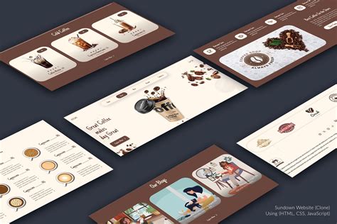 Kit Cafe Ui Design On Behance Behance