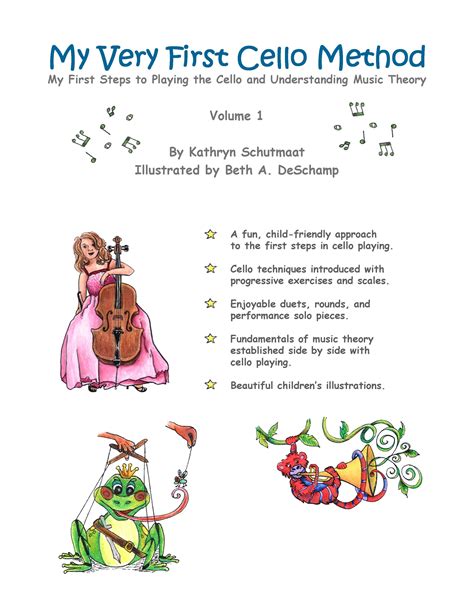 Cello Beginner Book Series My Very First Cello Method Cello Lessons