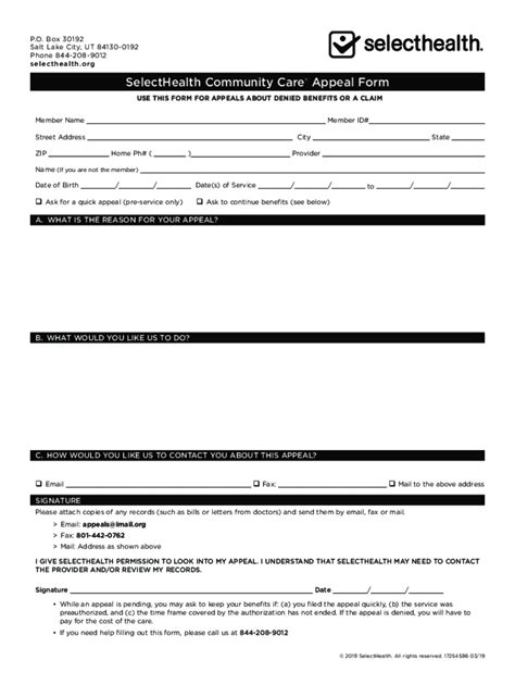 Fillable Online Appeal Reconsideration Request Form Fax Email Print Pdffiller