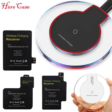 HereCase 2 In 1 Wireless Charging Pad Charger Dock Wireless Charger