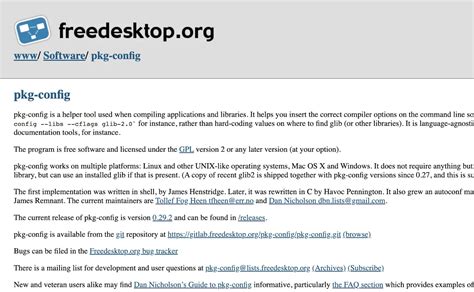 Install Pkg Config Noknow