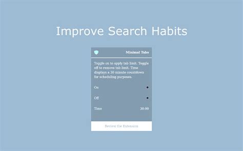 Minimal Tabs For Google Chrome Extension Download