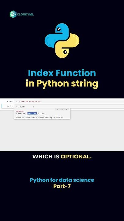 Mastering Python String Index Function Made Easy Youtube