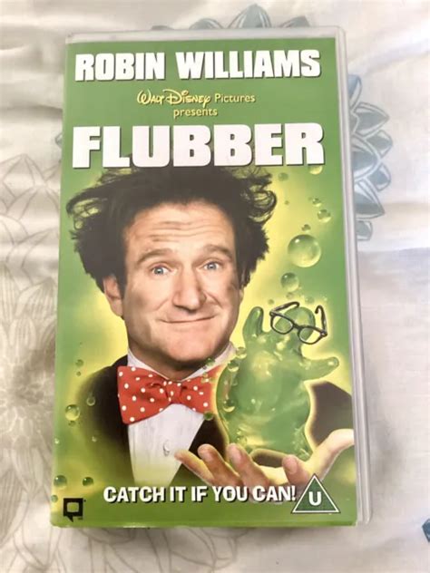 WALT DISNEY FLUBBER Vhs Tape Robin Williams 1998 EUR 2 86 PicClick IT