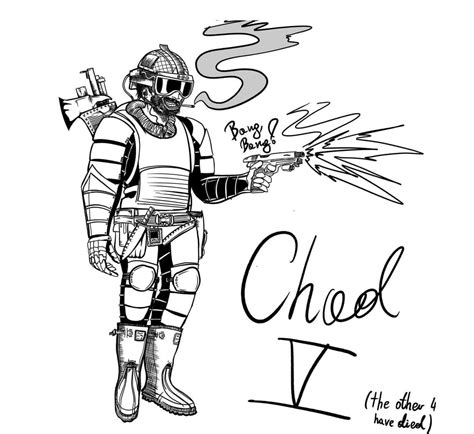 Messy Drawing Of My Character Who Found Medieval Armor In A Pawn Shop
