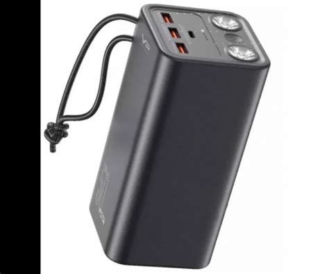 Внешний аккумулятор (Power Bank) Veron PS5 Power Bank 50000mAh Black ...