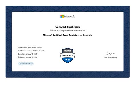 Hello Connections Im Happy To Share That Ive Obtained A New Certification Microsoft