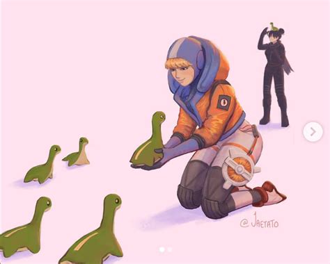 The History Of Nessie Everyones Favorite Unofficial Apex Mascot Esports Gg