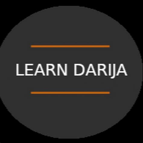 Learn Darija Youtube