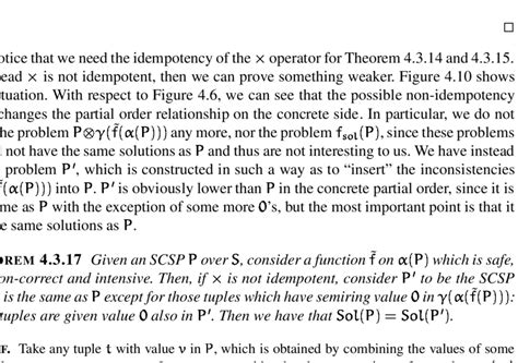 9 An Example With ¢ Idempotent Download Scientific Diagram