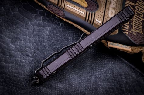 Microtech Ultratech Delta Frag Shadow Knife Nickel Boron Internals 34