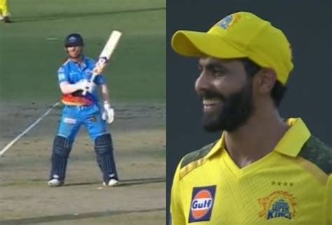 Ipl 2023 Dc Vs Csk David Warner Taunts Ravindra Jadeja With Chennai