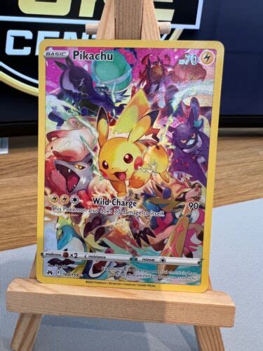 Pokemon Crown Zenith 160 159 Pikachu Full Art Secret Rare NM M EBay