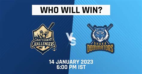 Bangladesh Premier League 2023 Chattogram Challengers Vs Dhaka