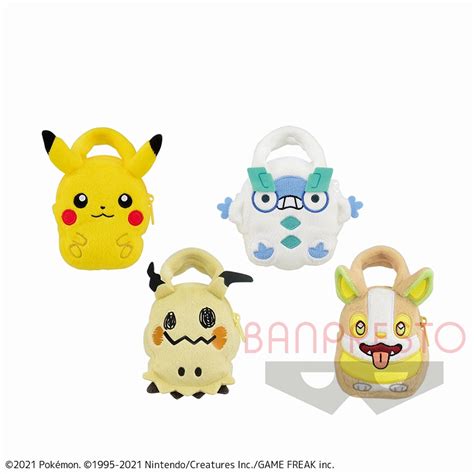 ポケットモンスター ぬいぐるみミニトートバッグvol1｜タイトーの8月のおすすめプライズ