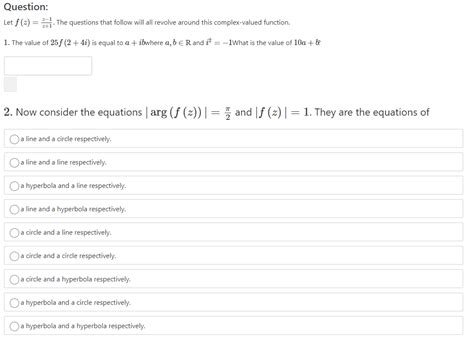answered let f 2 the questions that follow… bartleby