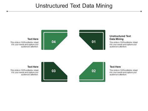Unstructured Text Data Mining Ppt Powerpoint Presentation Show Visuals